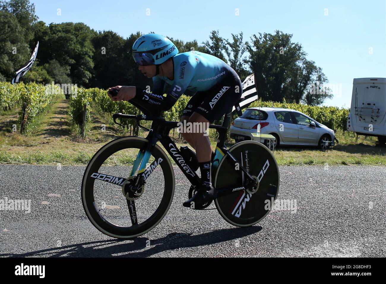 ALEXEY LUTSENKO of Astana Premier Tech during the Tour de France 2021 ...