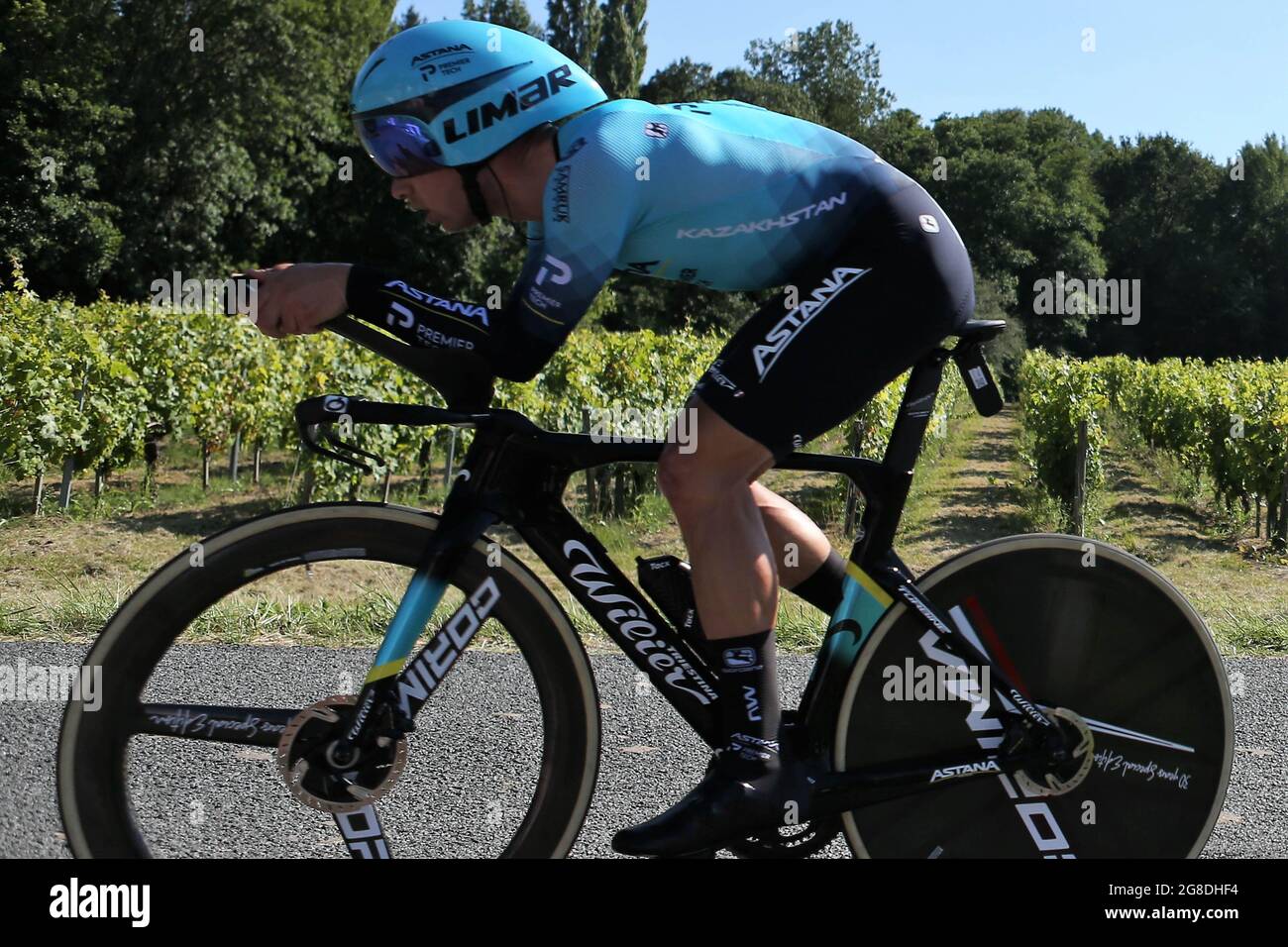 ALEXEY LUTSENKO of Astana Premier Tech during the Tour de France 2021 ...