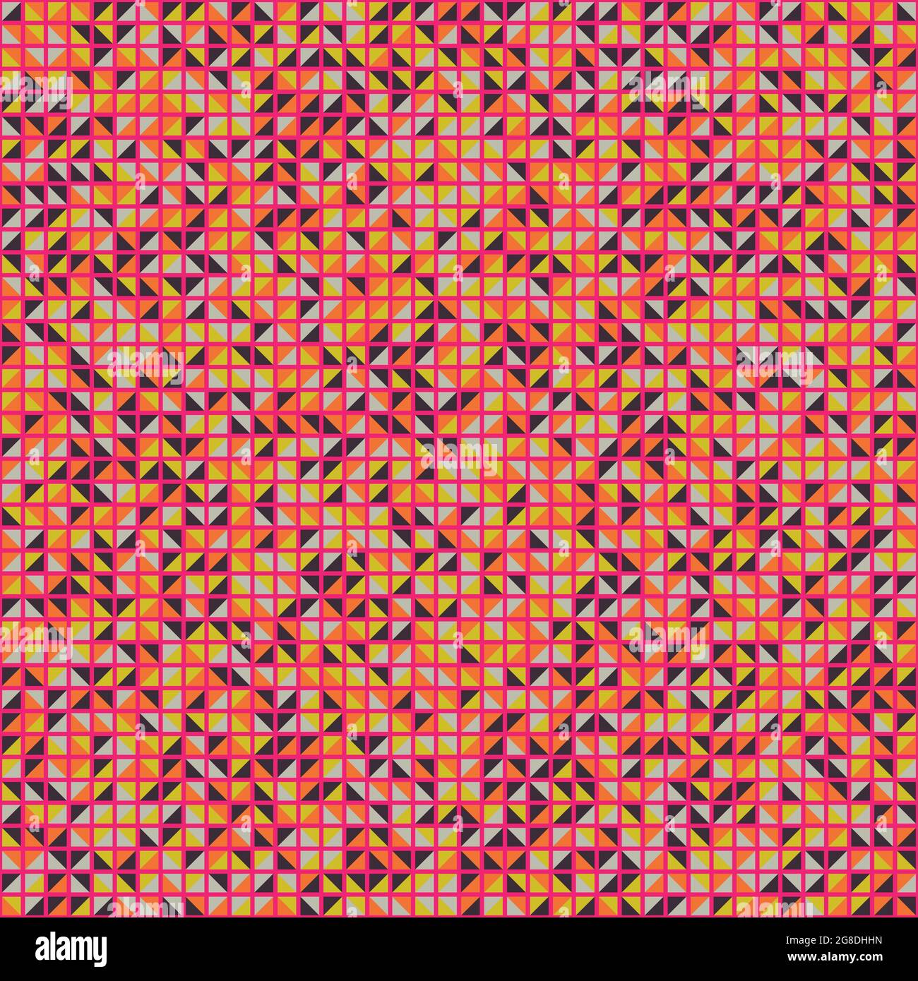 Abstract Geometrical generative computational art illustration Stock ...