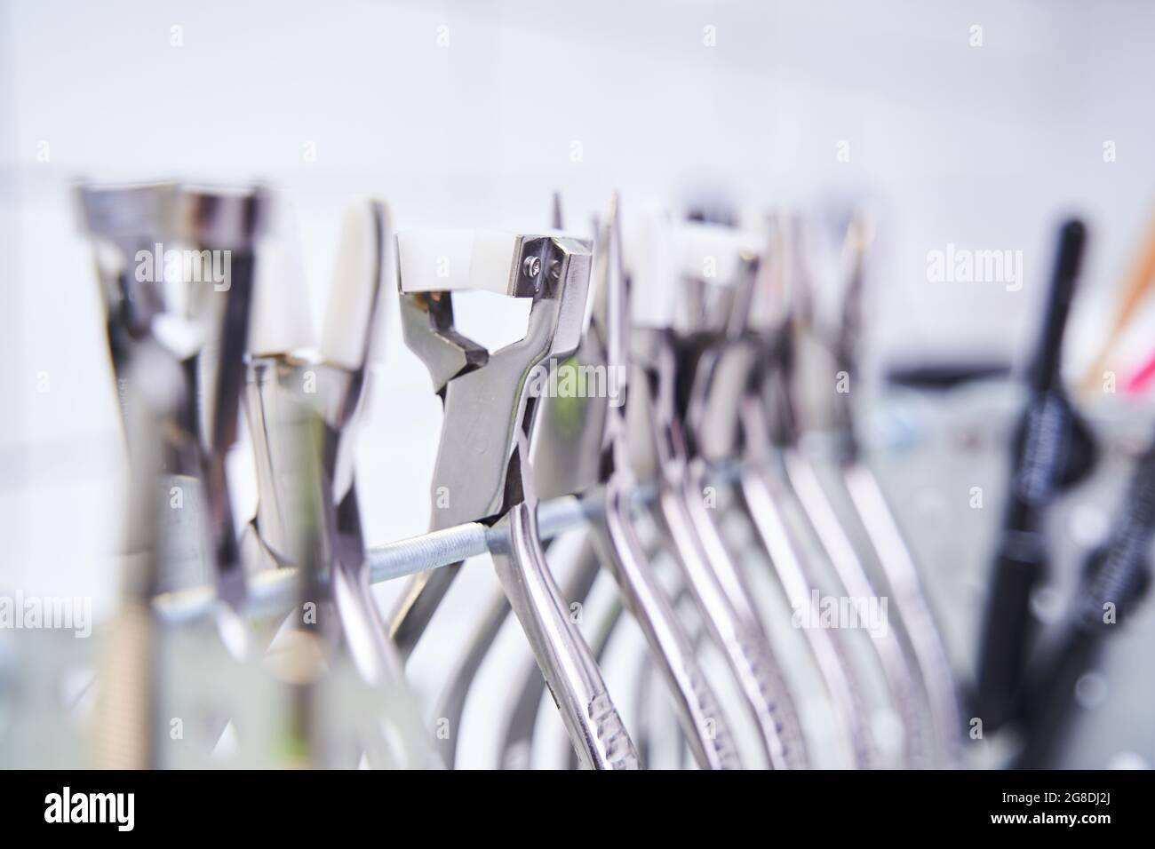 Stainless steel optical tools for eyeglasses repair Stock Photo - Alamy