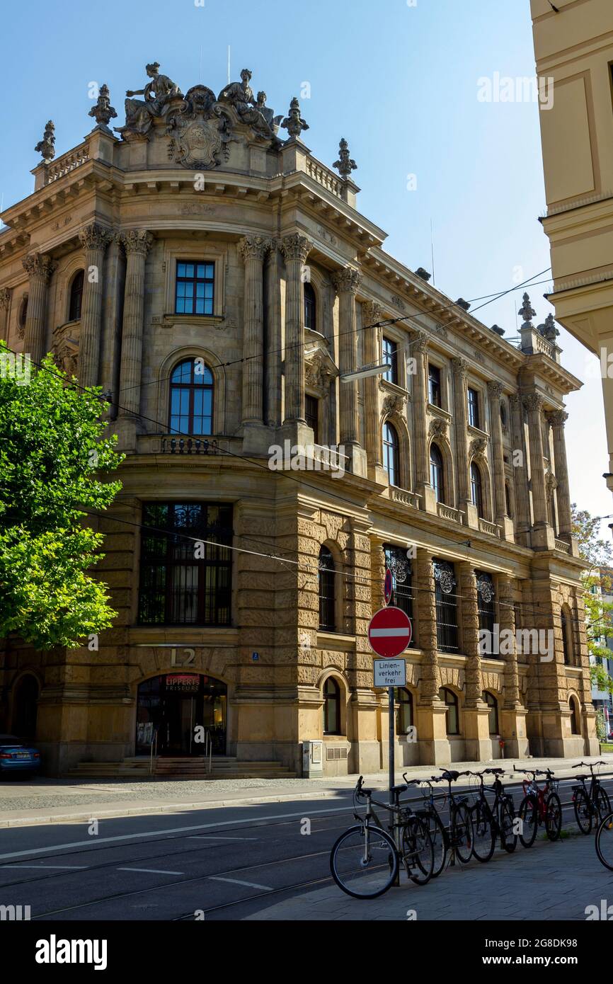 Neoclassical building in Munich, Germany Stock Photo - Alamy