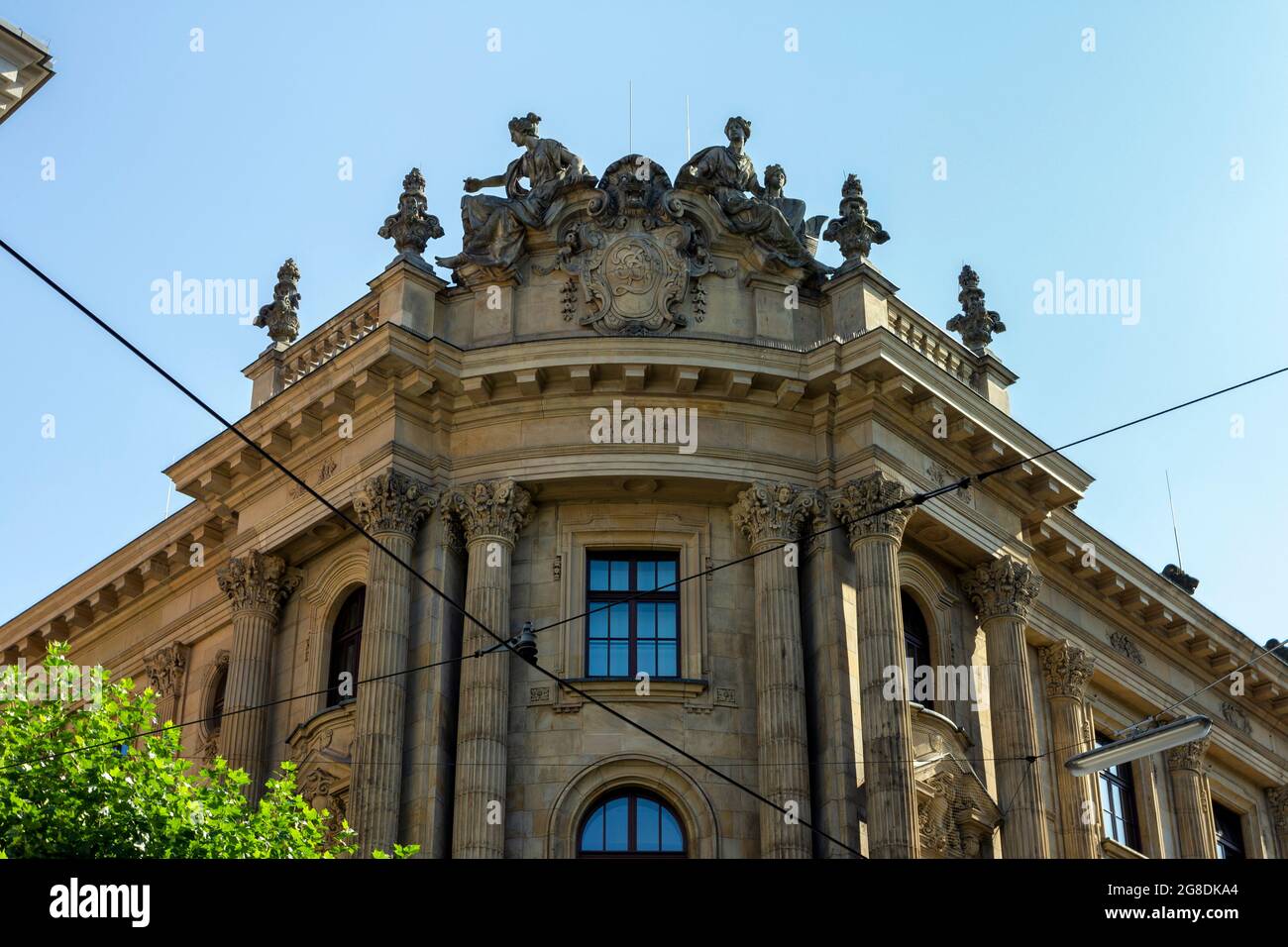 Neoclassical building in Munich, Germany Stock Photo - Alamy