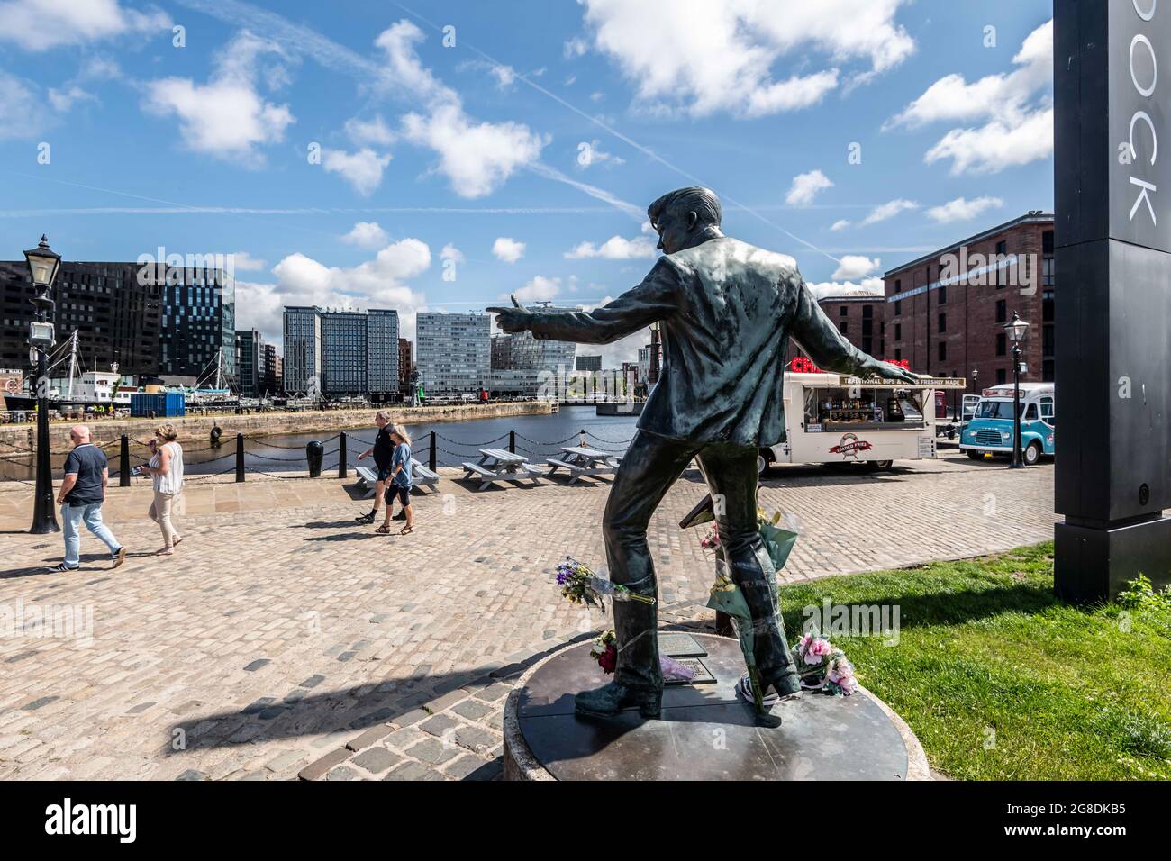 Billy fury statue hi-res stock photography and images - Alamy