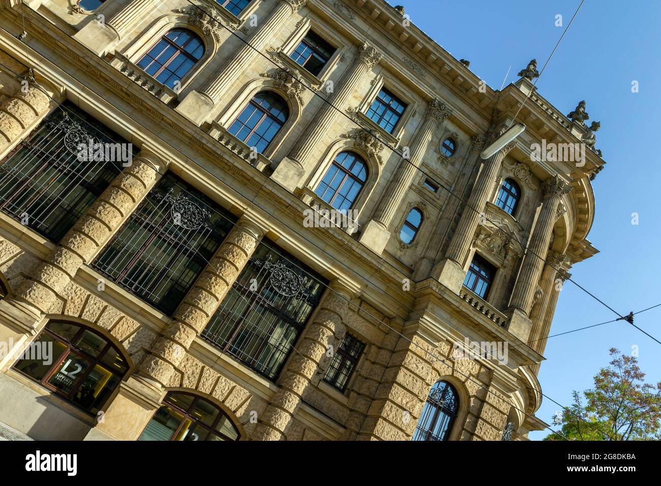 Neoclassical building in Munich, Germany Stock Photo - Alamy