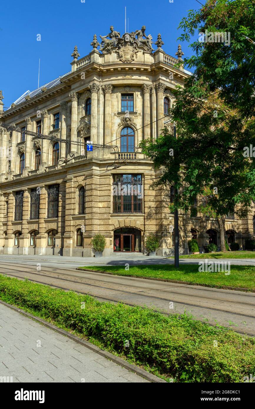 Neoclassical building in Munich, Germany Stock Photo - Alamy