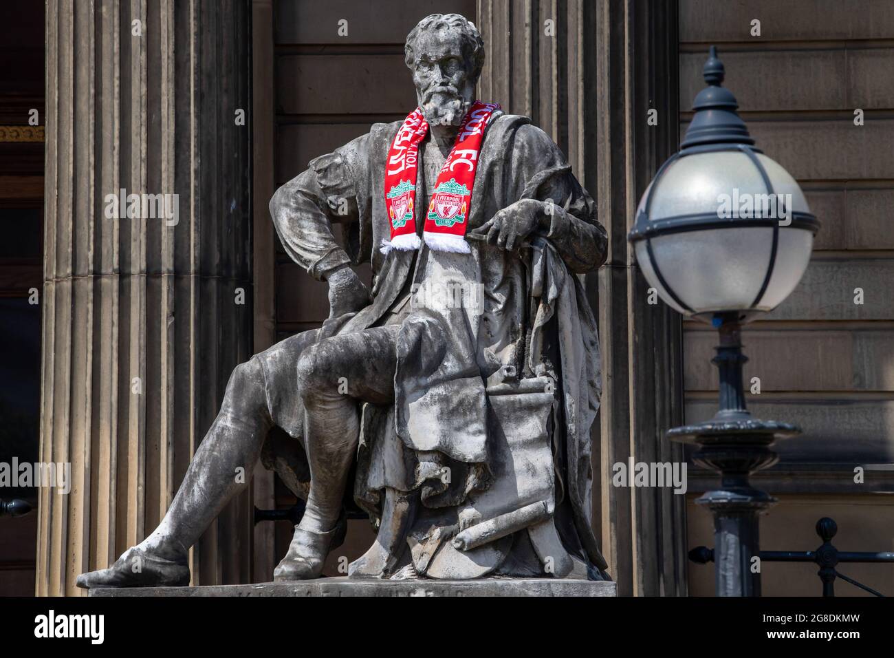 Liverpool heritage sites. Walker Art Gallery in Cultural Quarter Stock ...