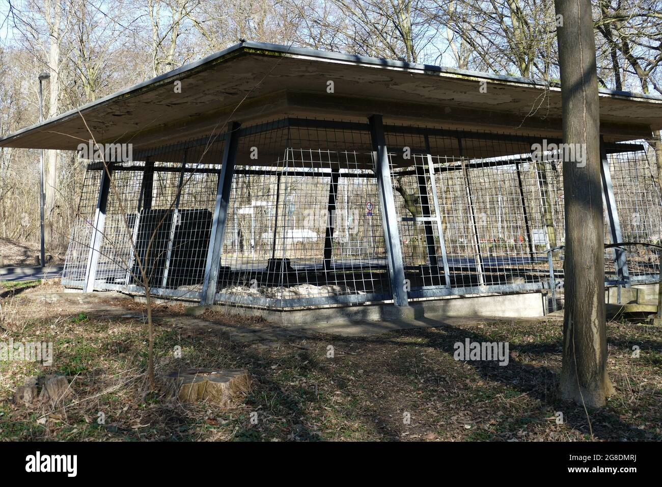 Protective Construction Of The Settlement Basin Of The Roman Aqueduct ...
