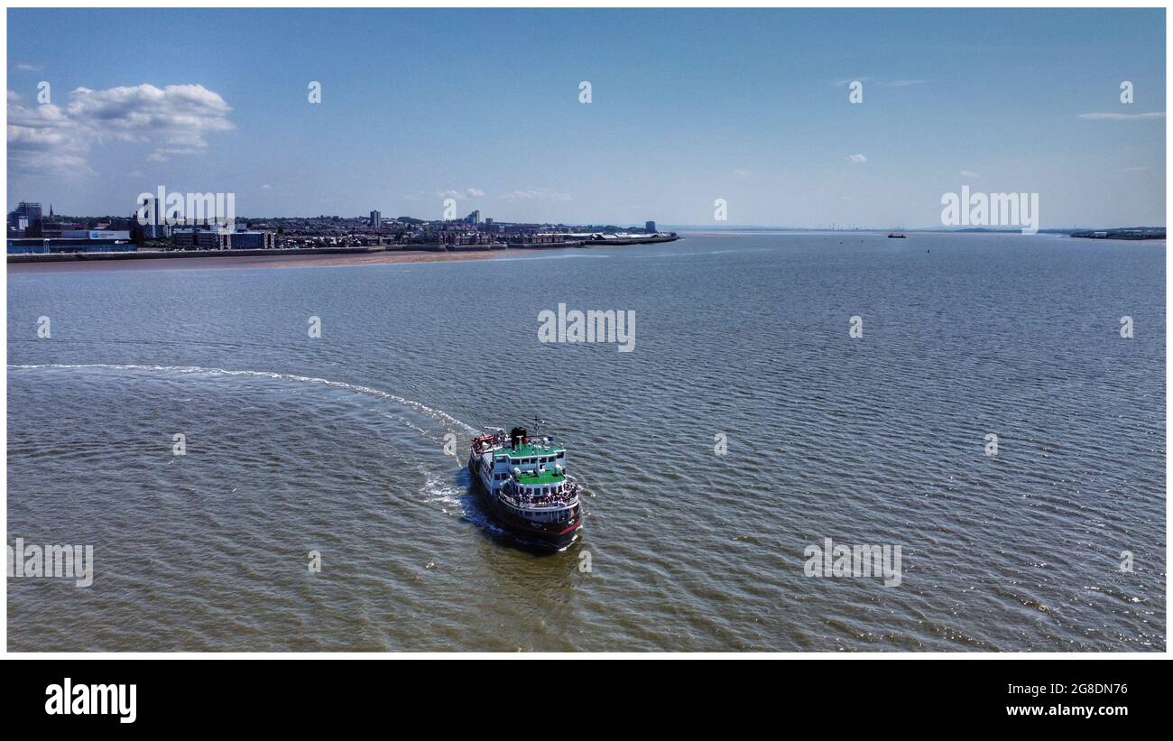 Drone photography of merseyside Stock Photo - Alamy