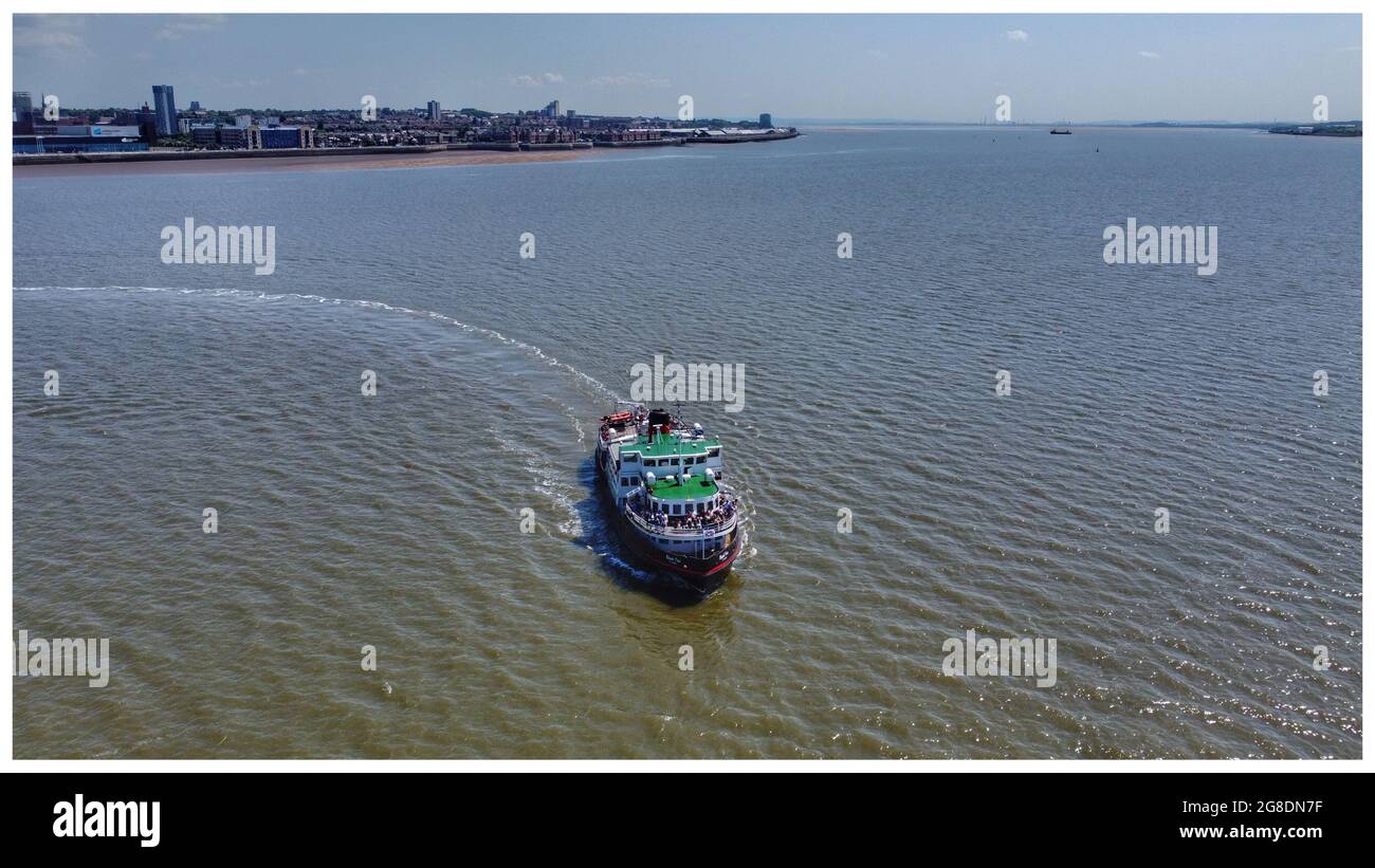 Drone photography of merseyside Stock Photo - Alamy