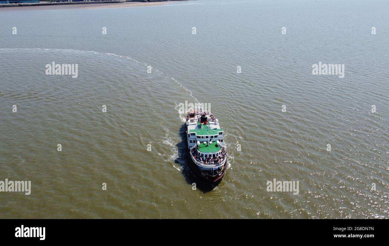 Drone photography of merseyside Stock Photo - Alamy