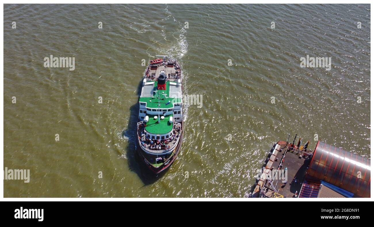 Drone photography of merseyside Stock Photo - Alamy