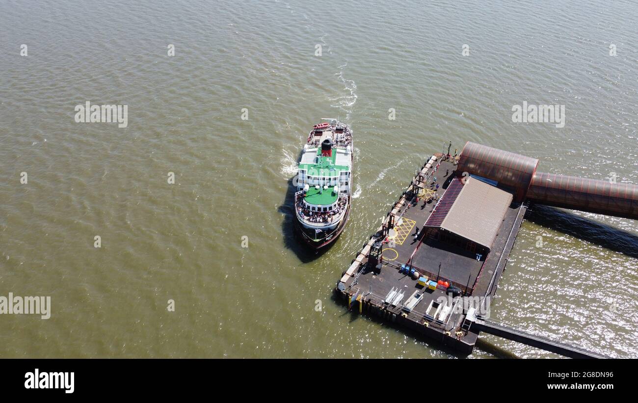 Drone photography of merseyside Stock Photo - Alamy