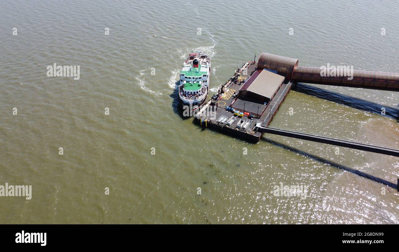 Drone photography of merseyside Stock Photo - Alamy