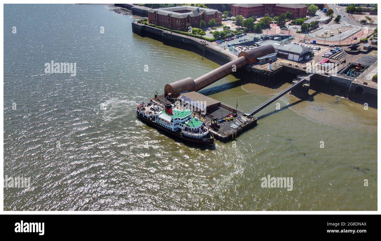 Drone photography of merseyside Stock Photo - Alamy