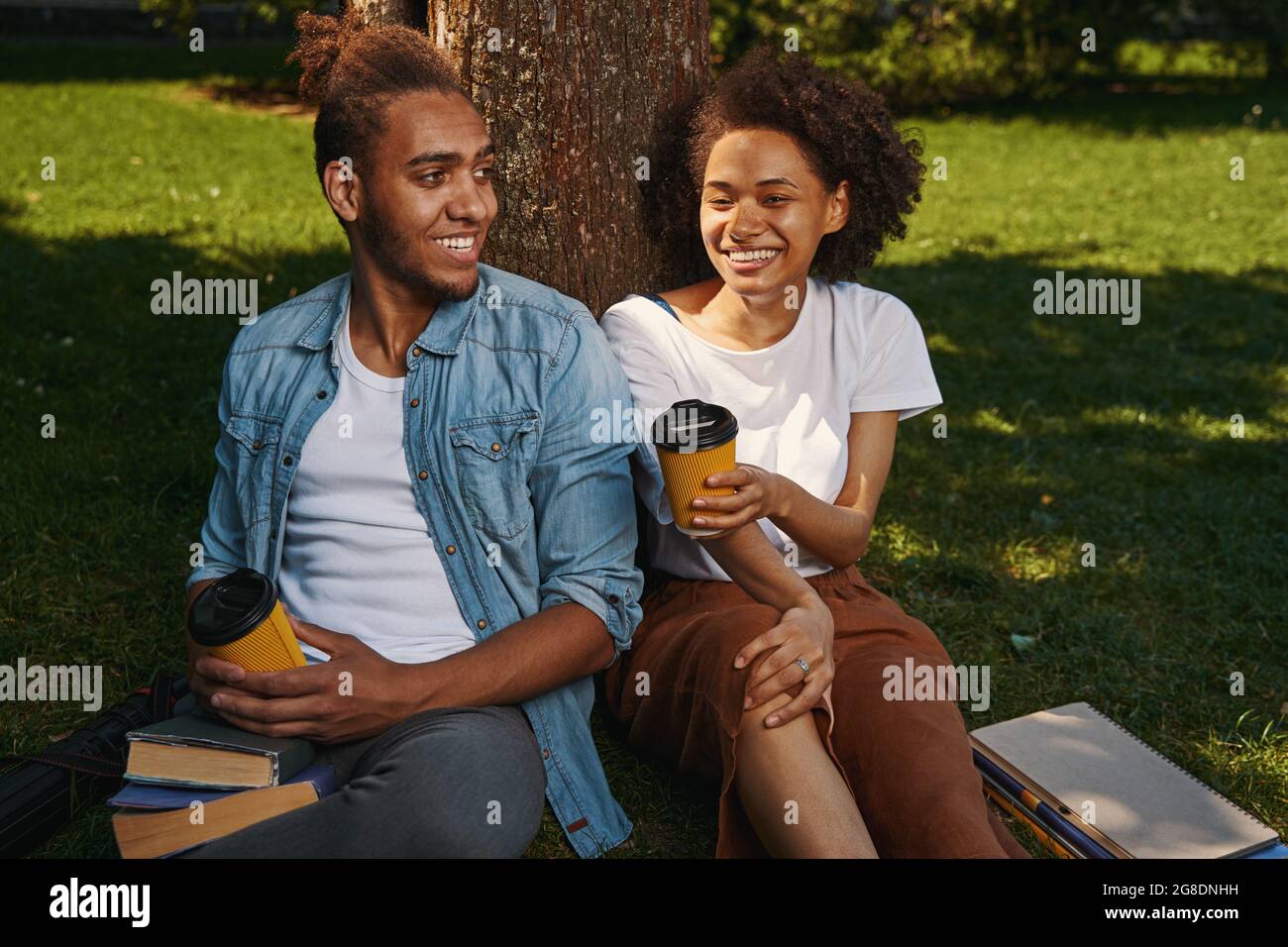 Chilling Under The Tree High Resolution Stock Photography and Images ...