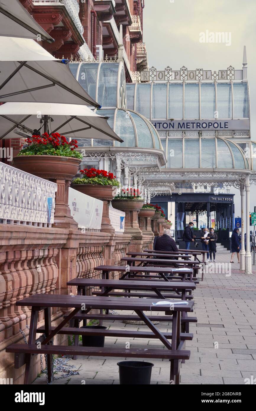 The Hilton Hotel stands alongside the iconic Grand Hotel on the ...