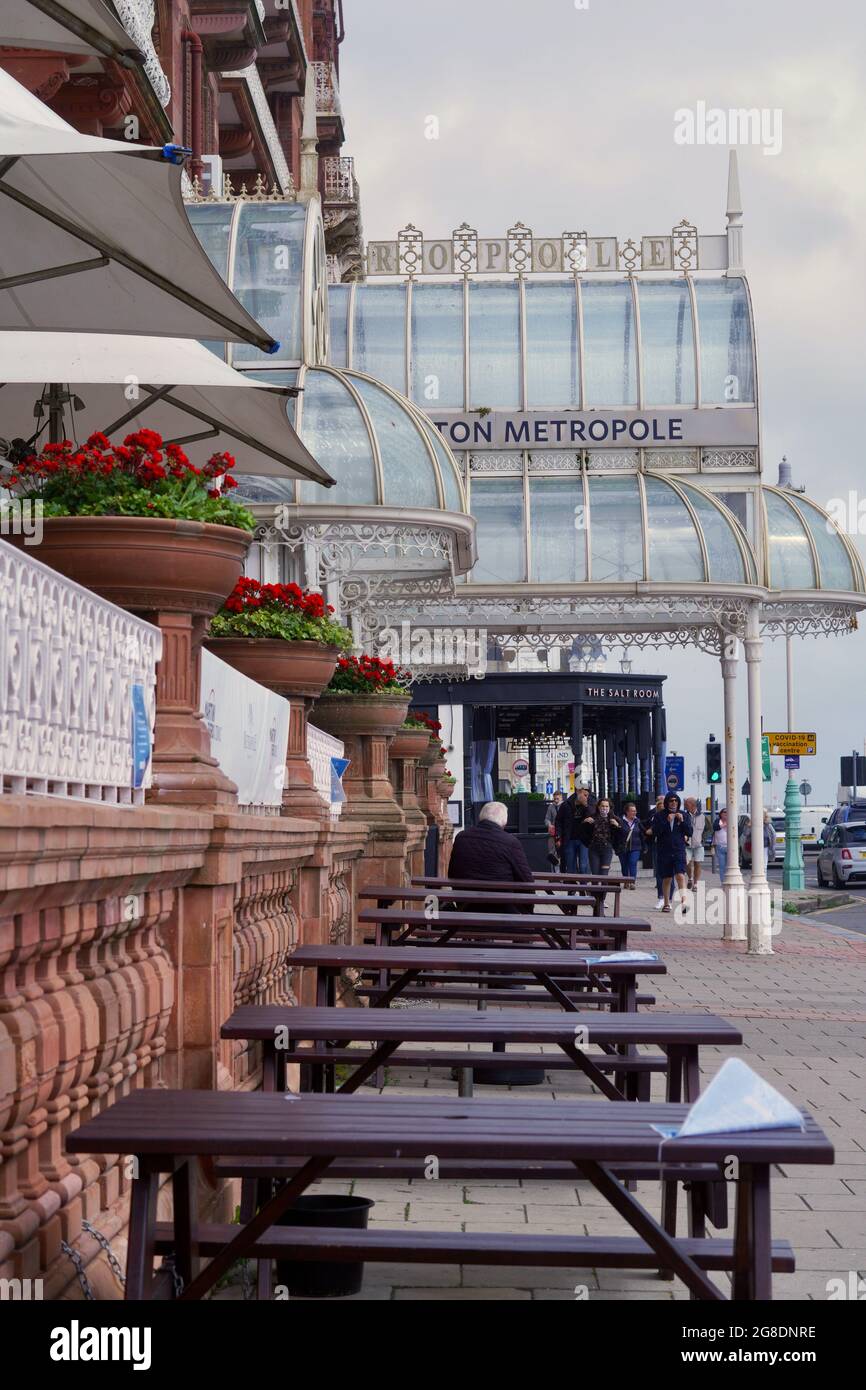 The Hilton Hotel stands alongside the iconic Grand Hotel on the ...