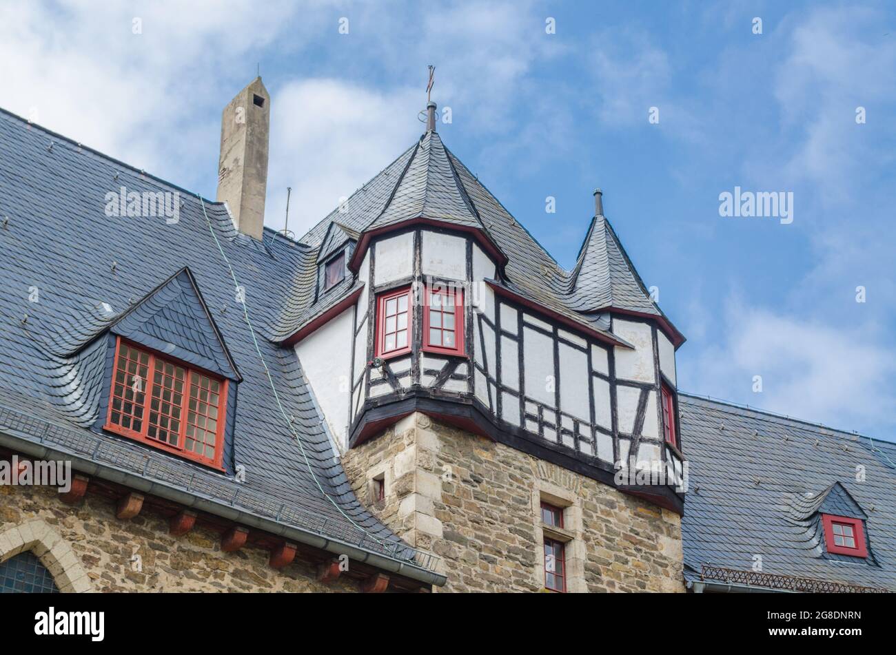Old defense tower of a historic fortress Stock Photo - Alamy