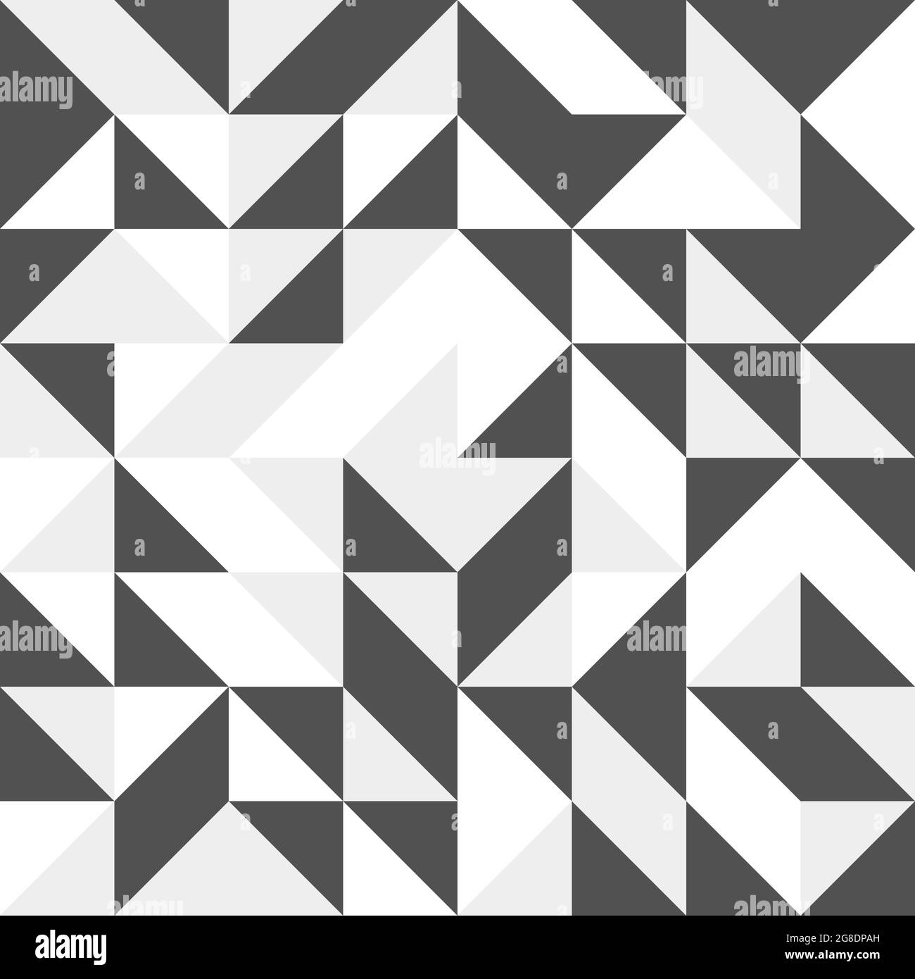 Abstract Geometrical generative computational art illustration Stock ...