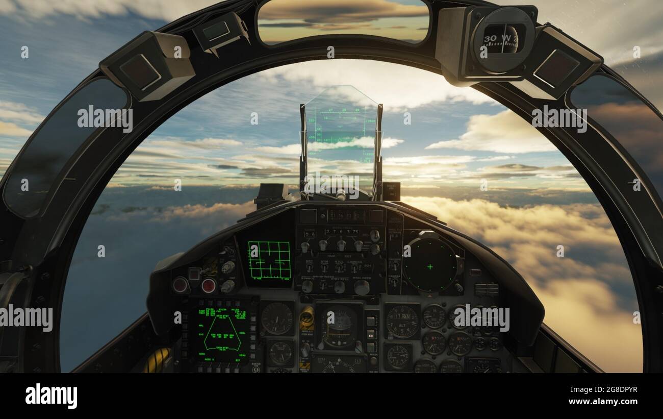 F 15 Cockpit