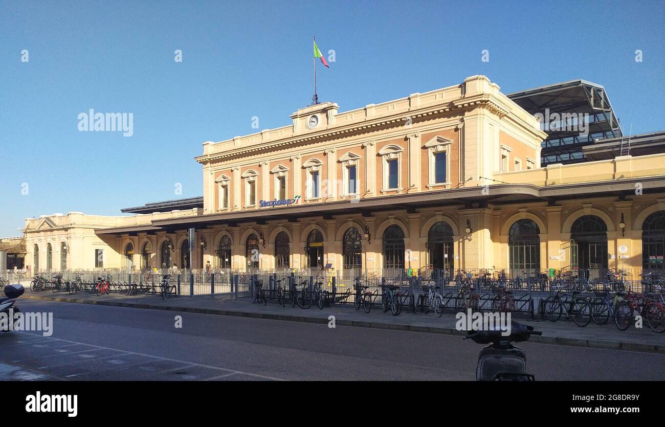 Rail Station Parma Italy Emilia Romagna Train Journey Stock Photos