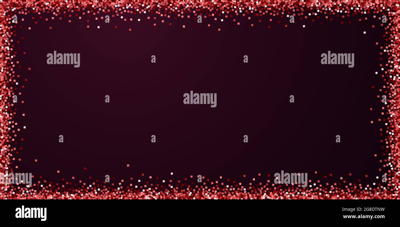 Red gold glitter luxury sparkling confetti. Scattered small gold ...