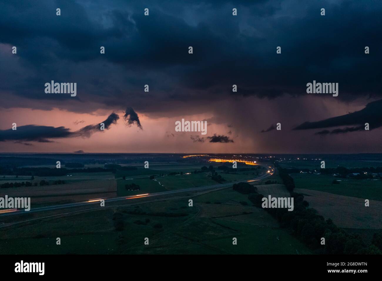 Aerial storm hi-res stock photography and images - Alamy