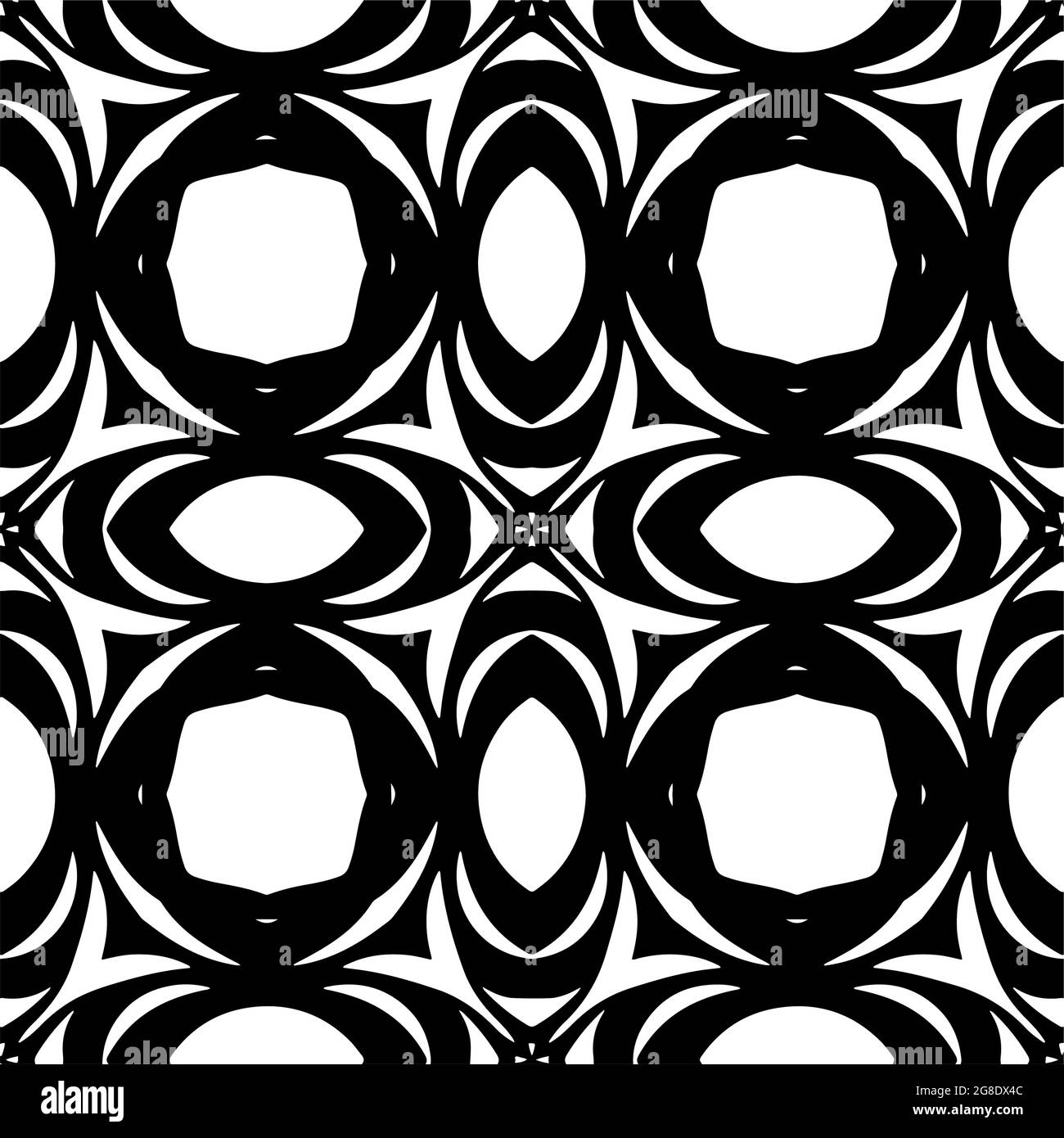 floral seamless pattern background.Geometric ornament for wallpapers ...