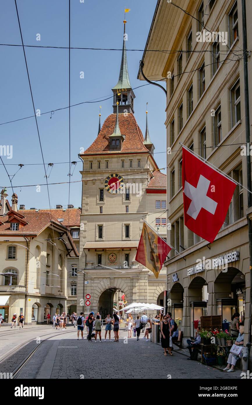Kafigturm - Medieval Clock Tower in the Old Town - Landmark, Former ...