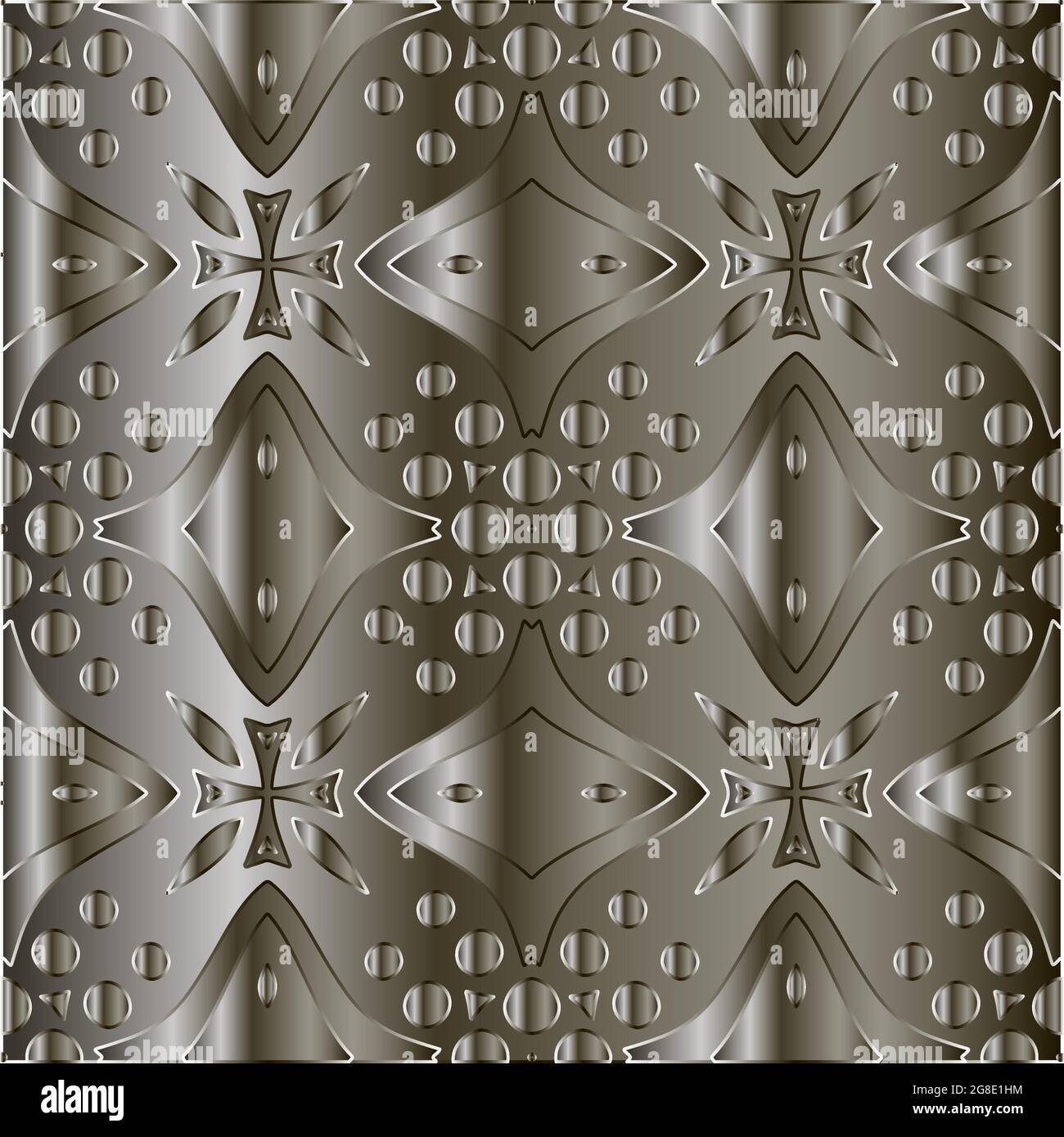 Metal textured plate. Steel industrial polished pattern Stock Vector ...