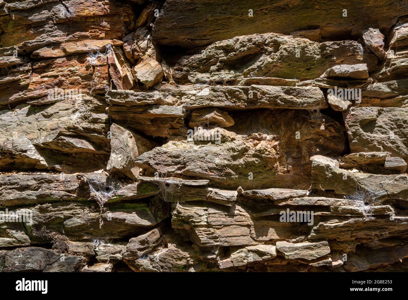 Natural stone wall as texture or background Stock Photo - Alamy