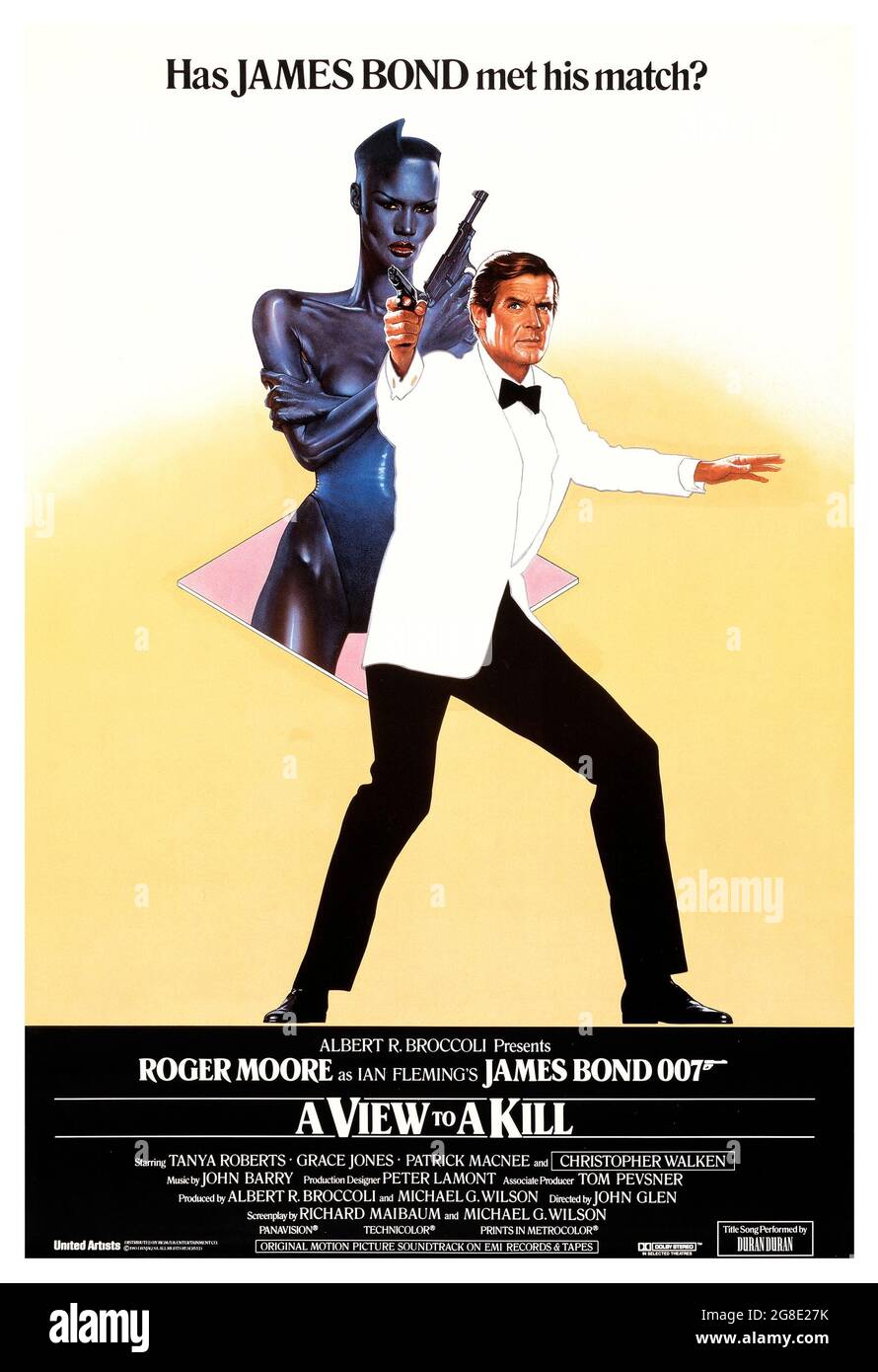 Bond Grace Jones High Resolution Stock Photography and Images - Alamy