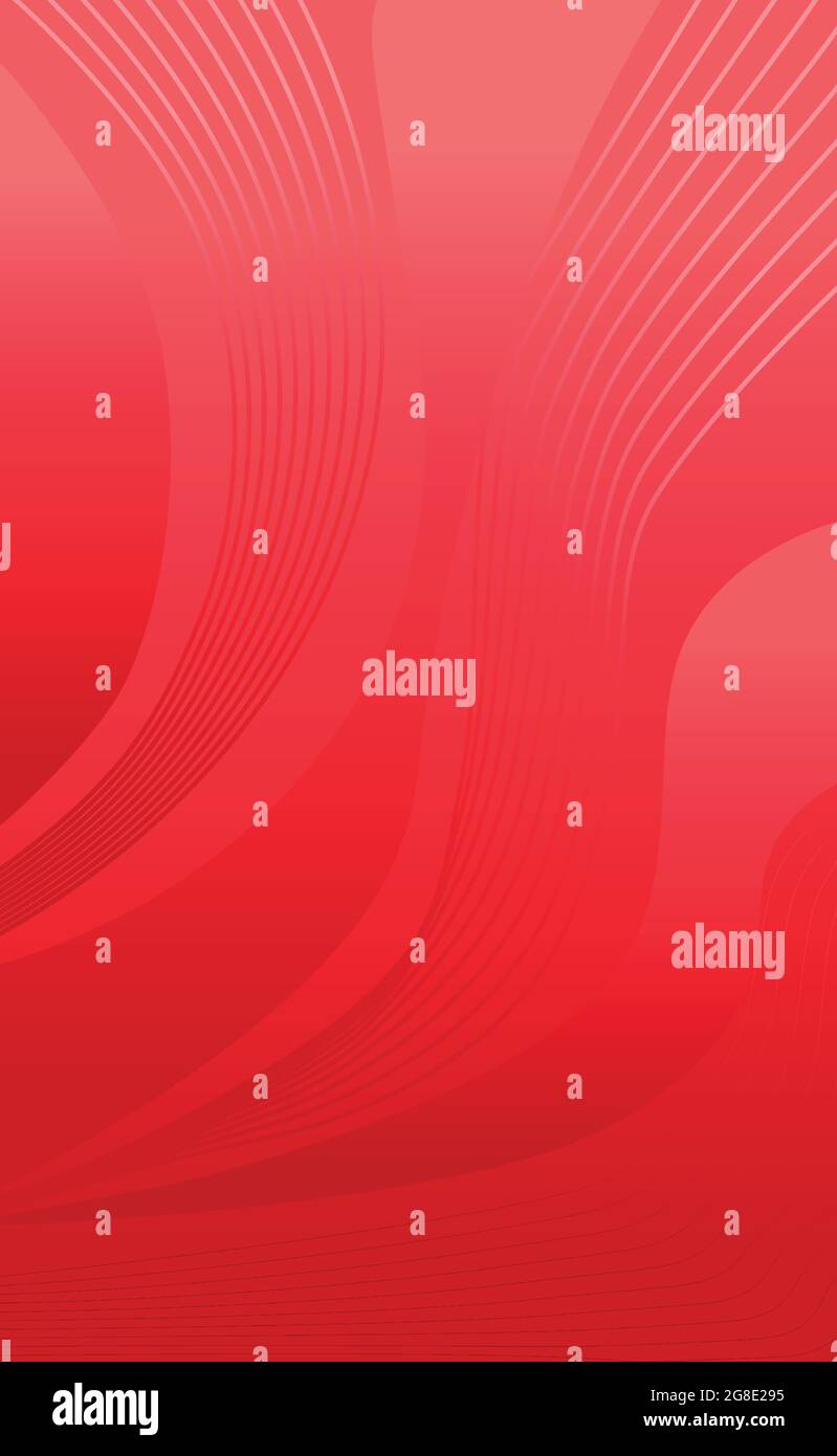 Abstract red background with gradient lines - Vector illustration Stock ...