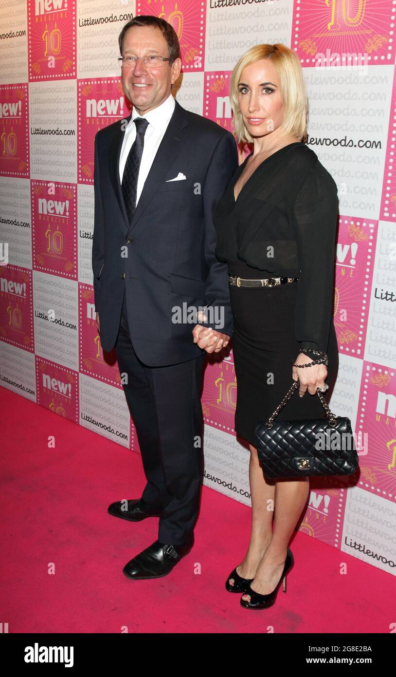 London. UK. Newspaper and magazine publisher and owner of Channel 5 in ...