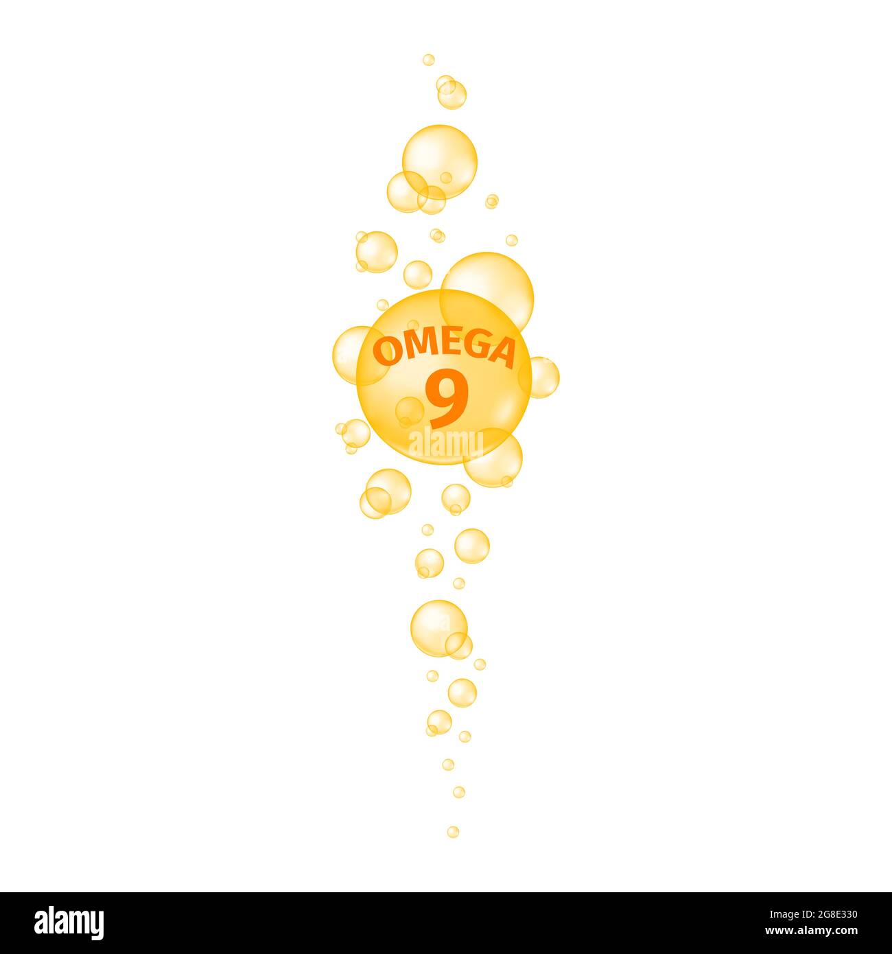 Omega 9 polyunsaturated fatty acid texture. Fish oil pills. Gold ...