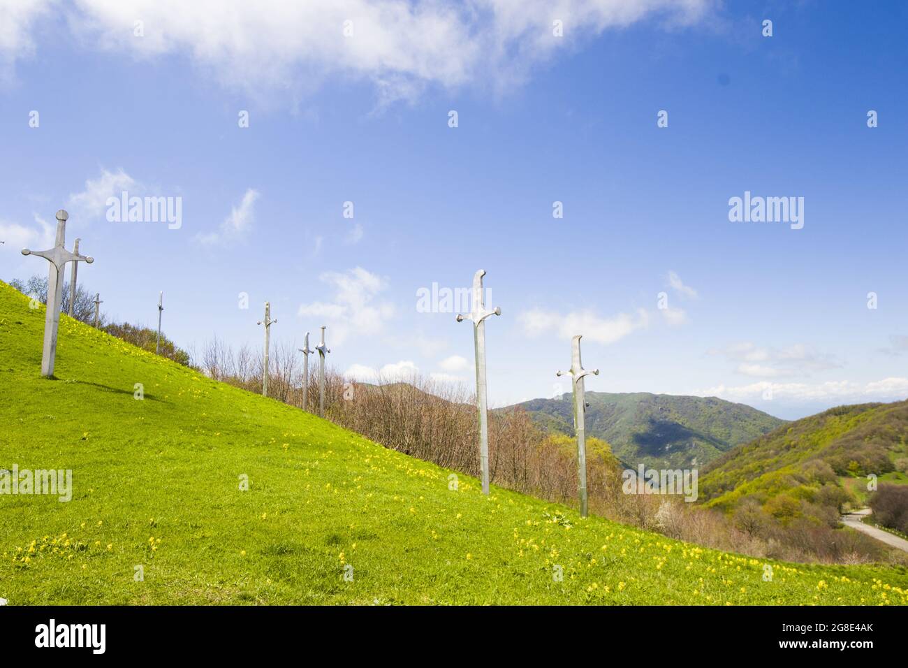 TBILISI, GEORGIA - May 11, 2021: A mesmerizing view of the famous ...