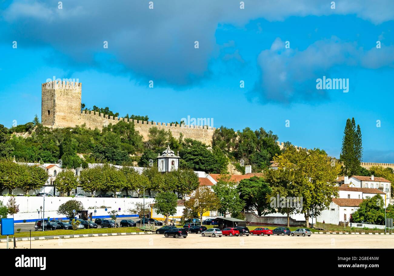 Castle of Obidos, a medieval fortified town in Portugal Stock Photo - Alamy