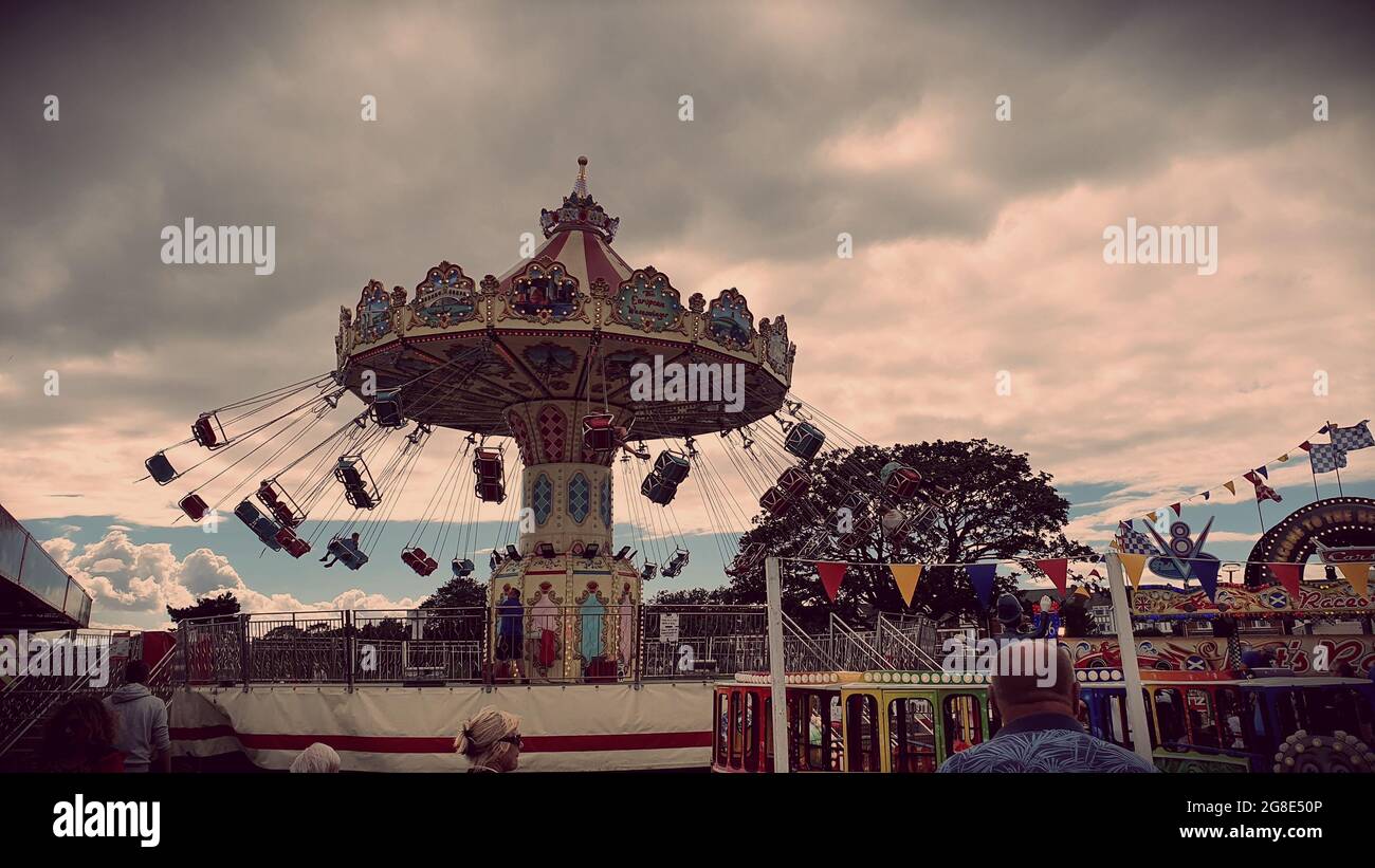 Skegness fun fair hi-res stock photography and images - Alamy