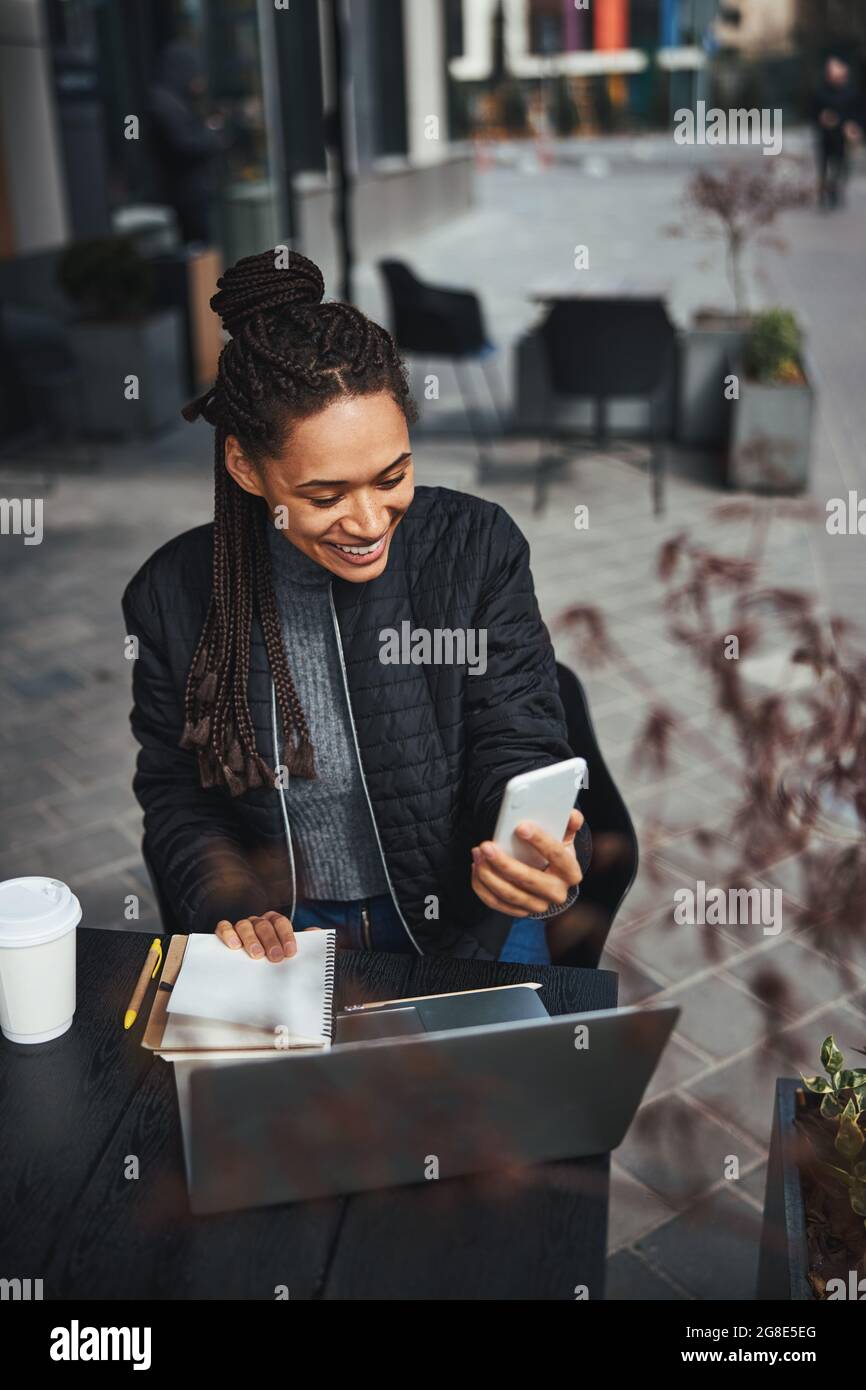 Contented tech hi-res stock photography and images - Alamy