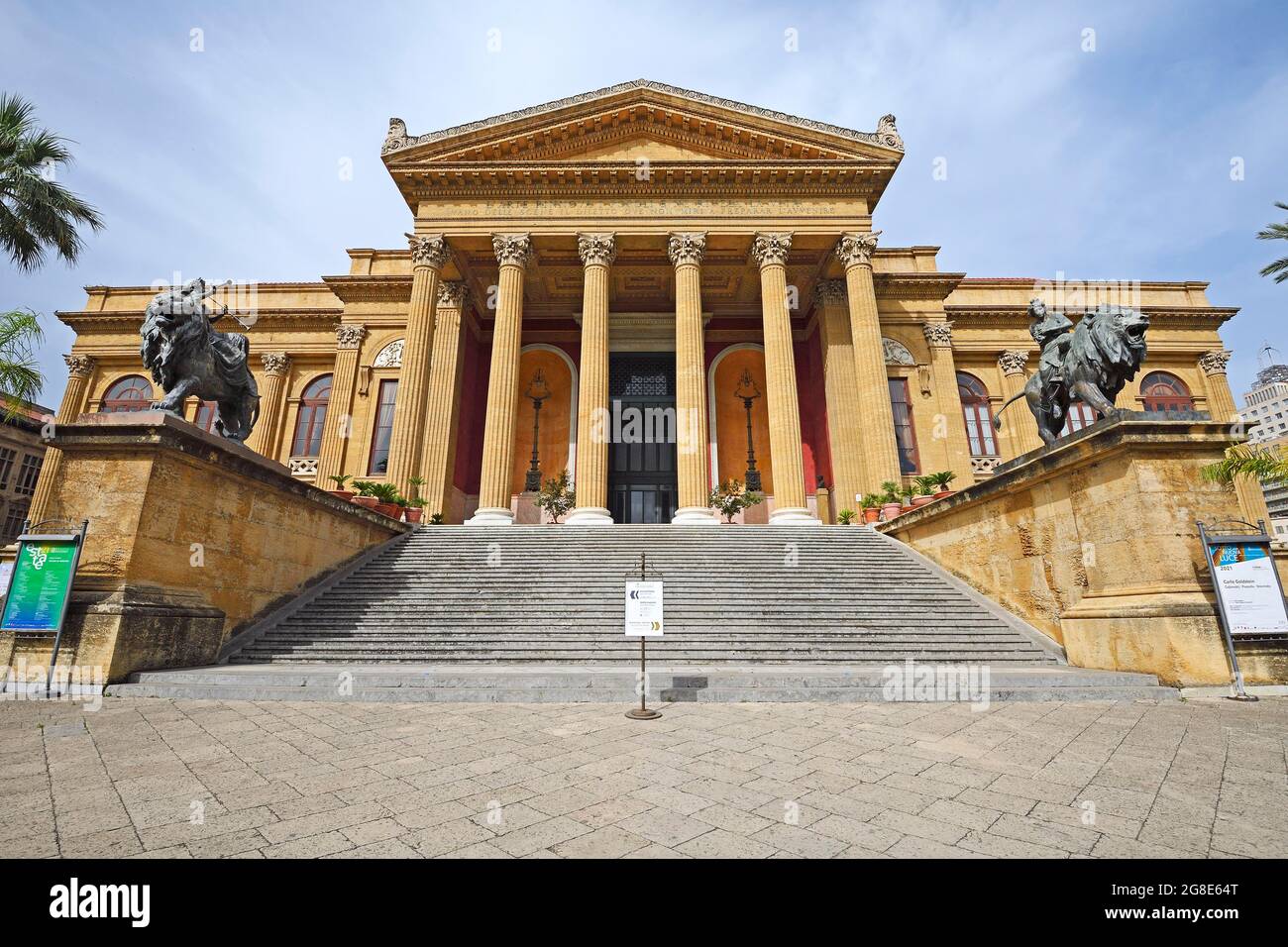 Teatro Massimo, Palermo, Sicily, Italy Stock Photo - Alamy