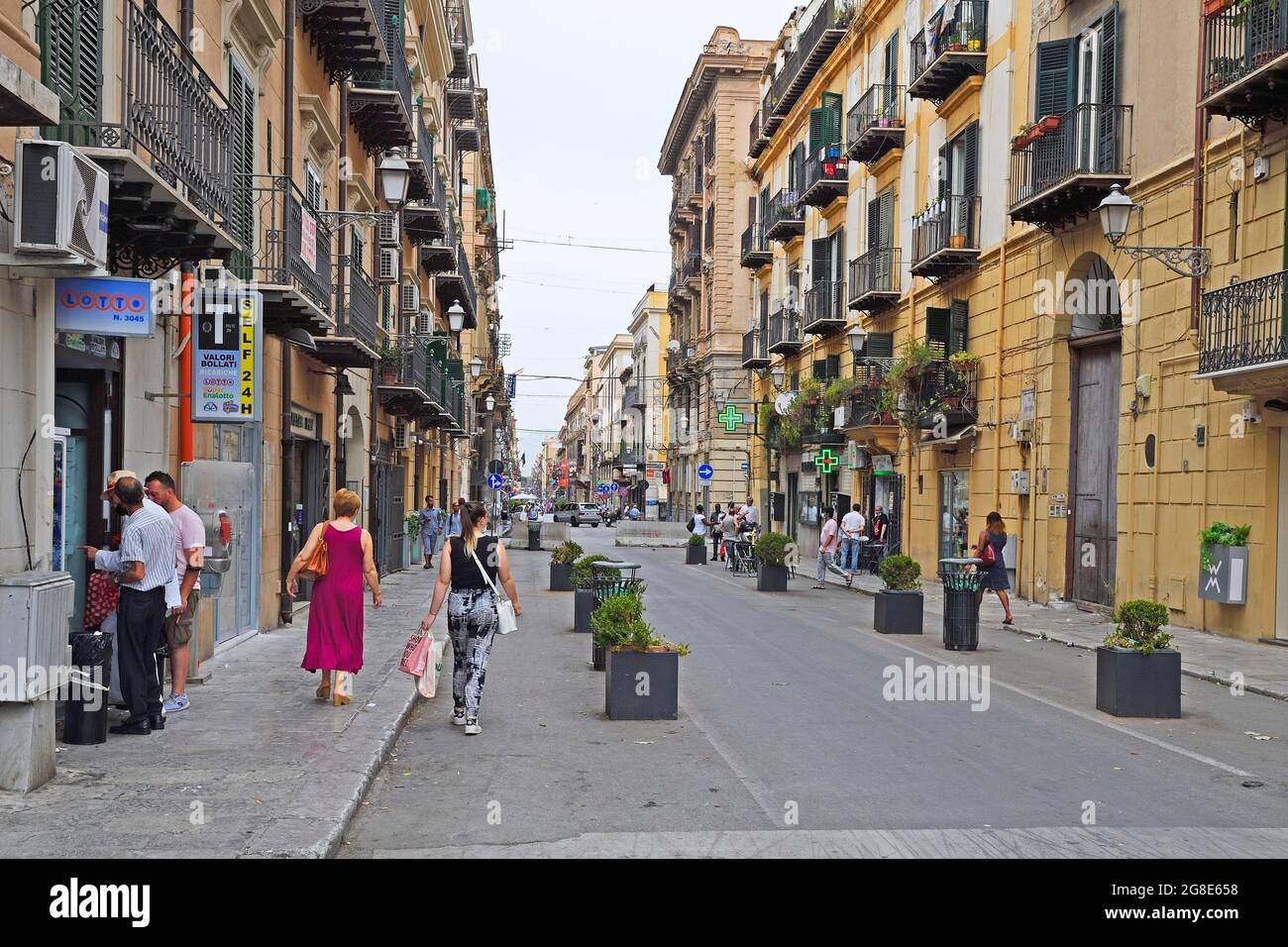 Palermo view hi-res stock photography and images - Alamy