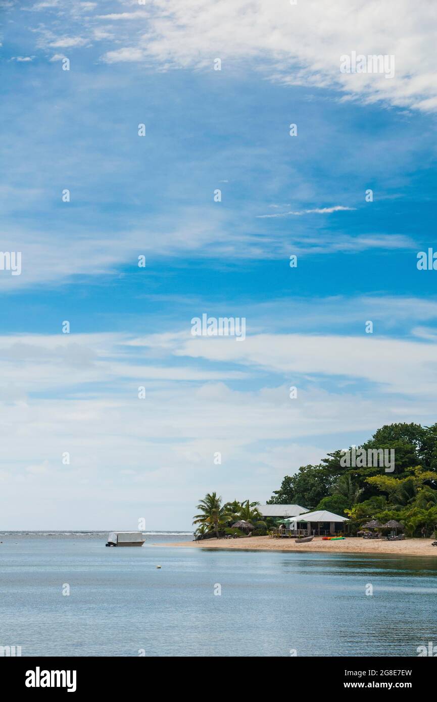 Lano beach in SavaiÂ´i, Samoa, South Pacific Stock Photo - Alamy