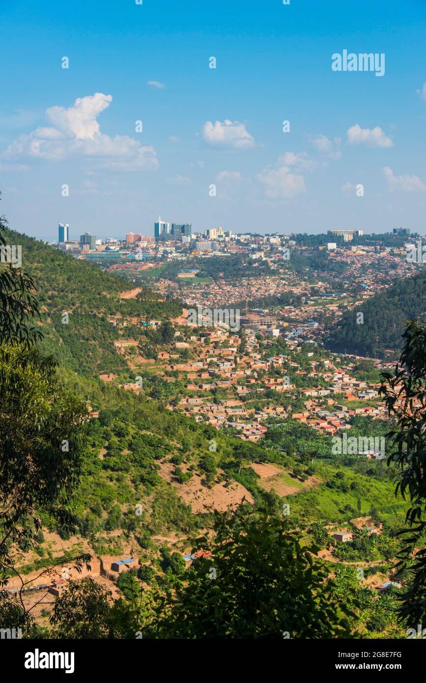 Overlook over Kigali, Rwanda, Africa Stock Photo - Alamy