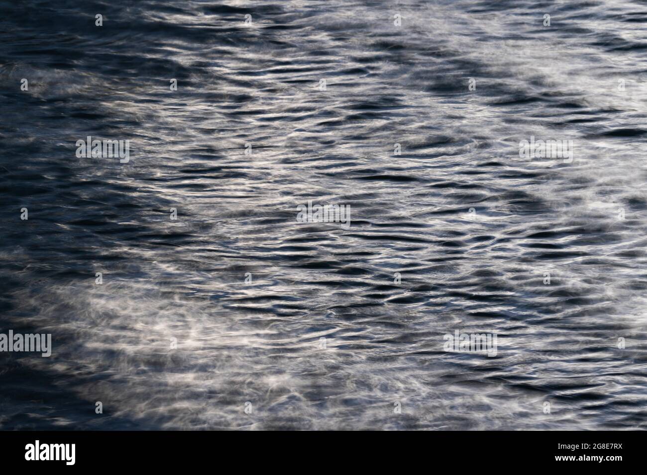 Small waves on water surface, Myvatn, North Iceland, Iceland Stock ...