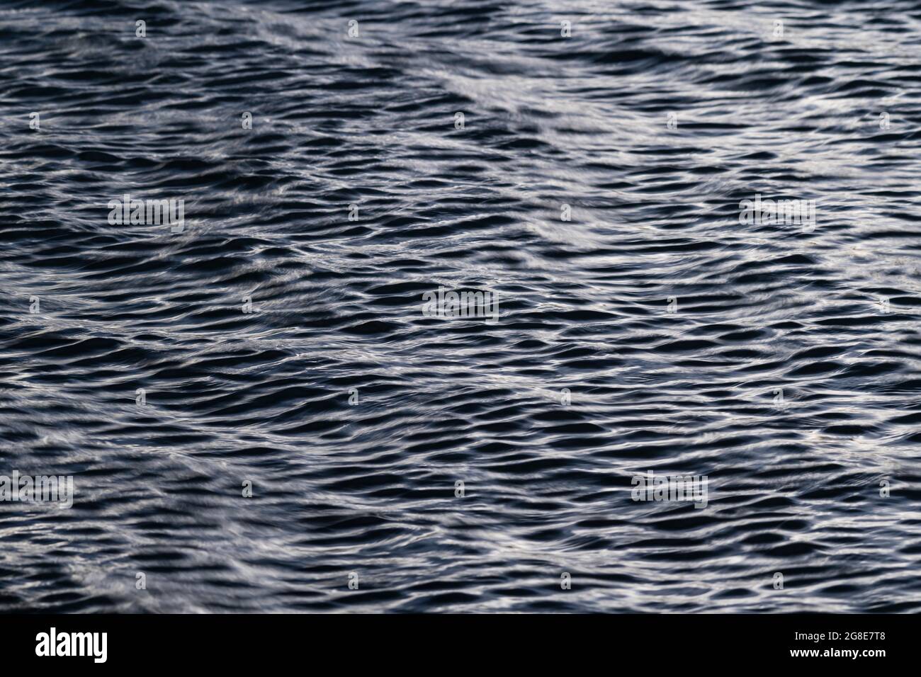 Small waves on water surface, Myvatn, North Iceland, Iceland Stock ...