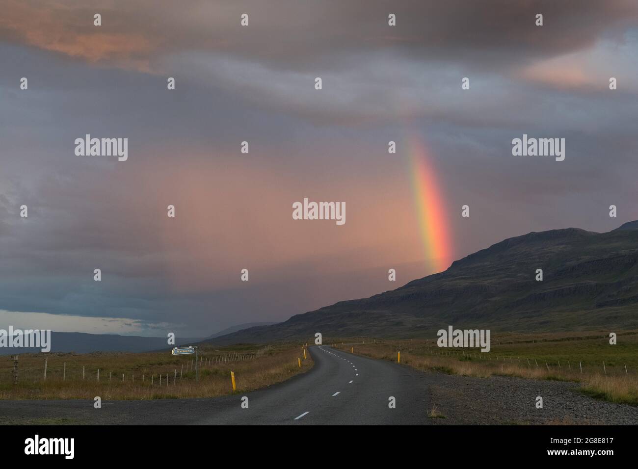 Rainbow road hi-res stock photography and images - Alamy