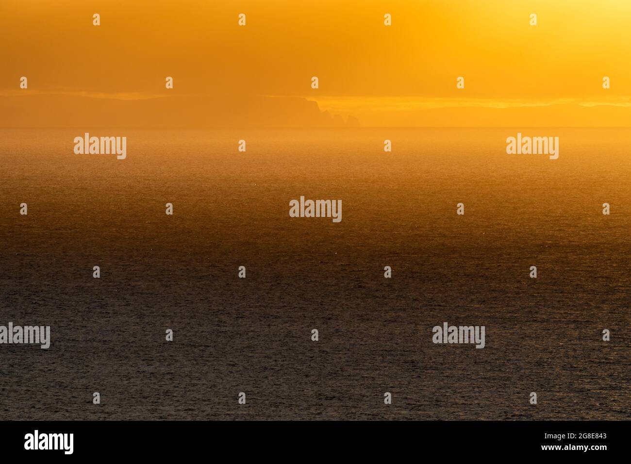 Coast of Strandir at sunset, Hunafjoerour, Skagi Peninsula, Iceland ...