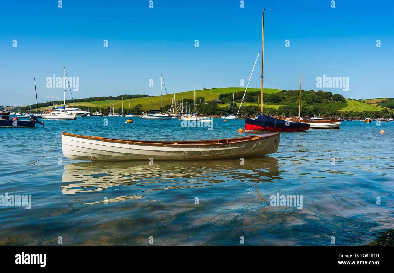 Salcombe harbour beach club hi-res stock photography and images - Alamy