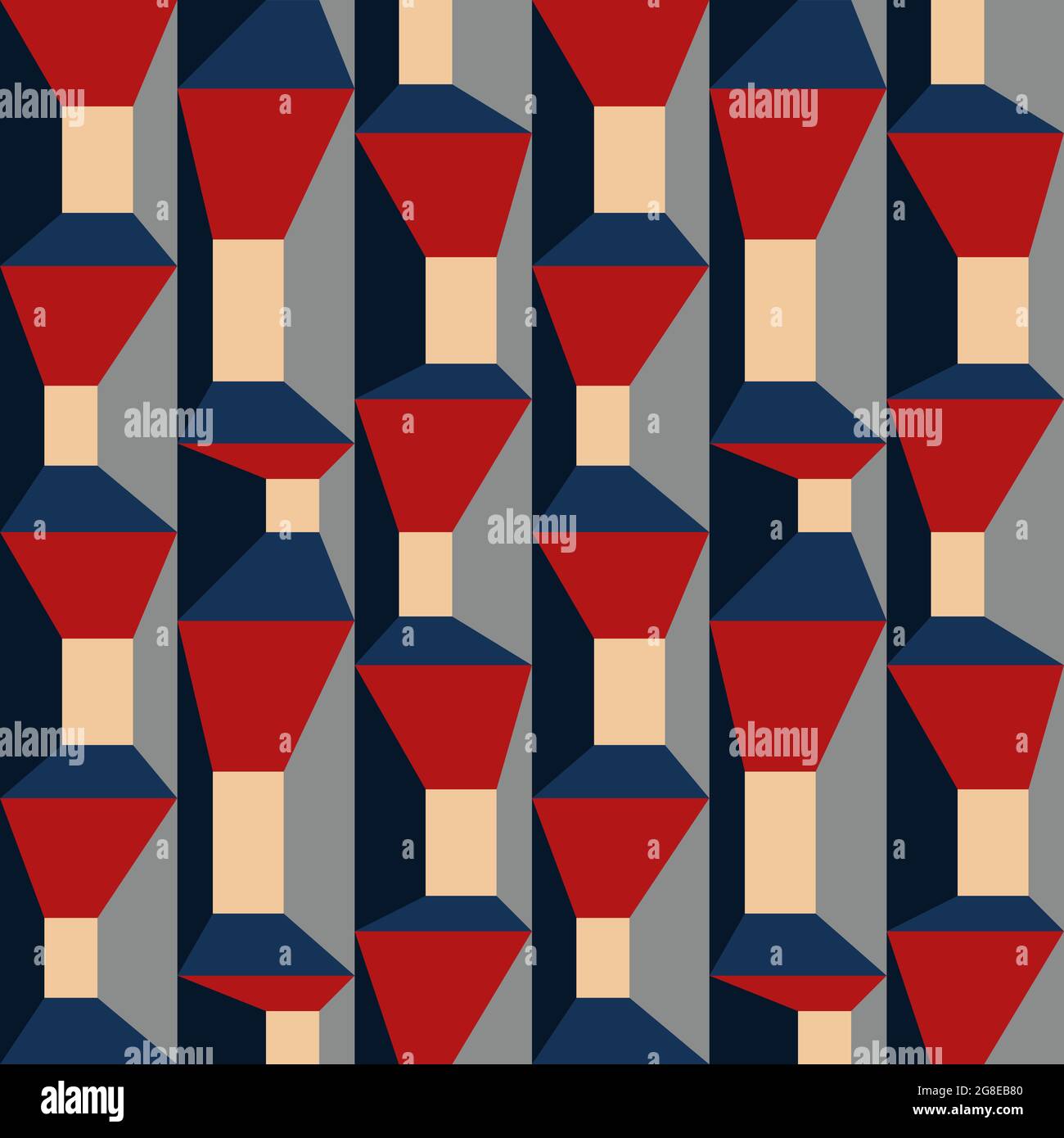 Rough angular seamless pattern for web, advertising, textiles, prints ...