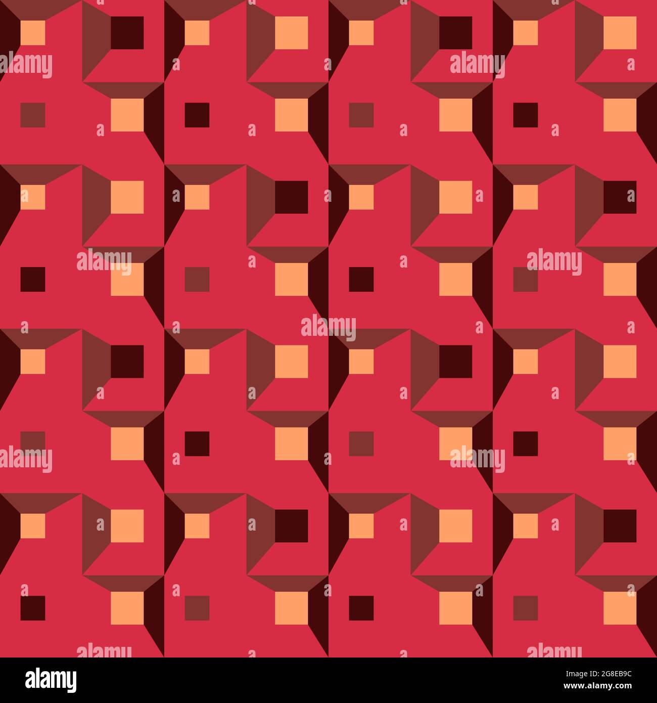 Rough angular seamless pattern for web, advertising, textiles, prints ...
